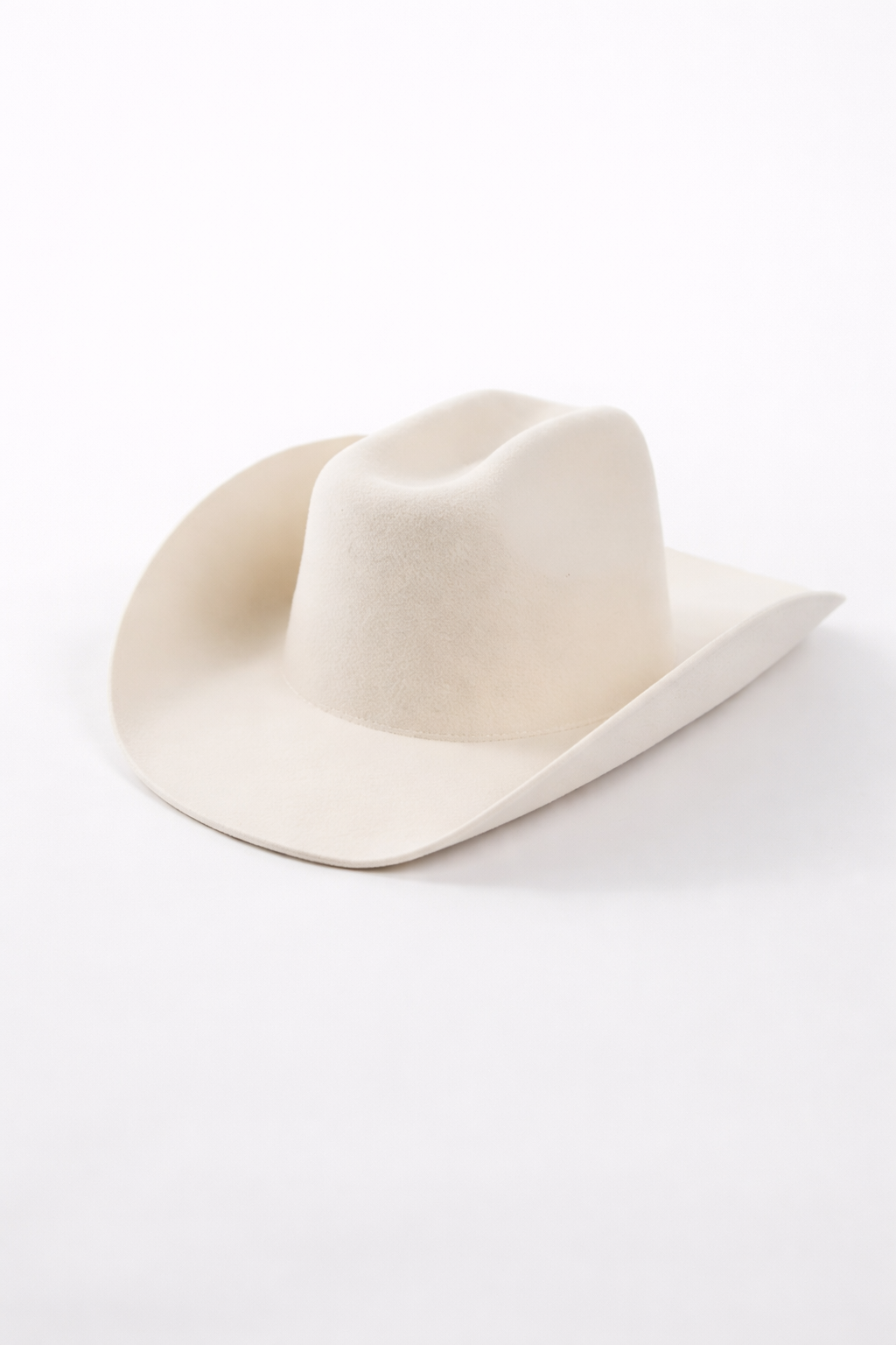 Felt Cowboy Hat Modern Western - Ivory – Haute & Rebellious