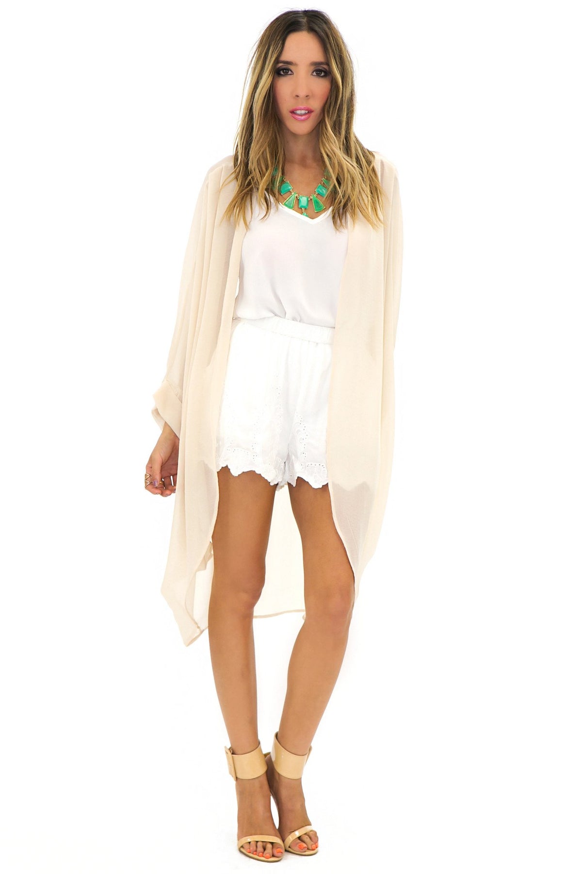 CALLIOPE LACE DETAIL SHORTS – Haute & Rebellious