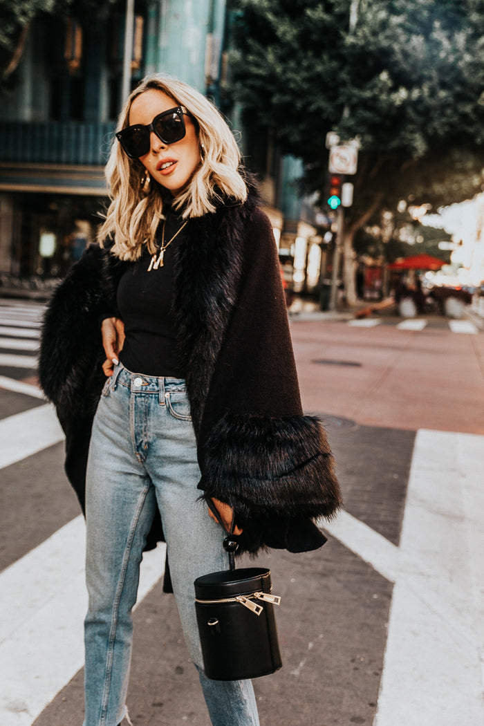 Faux Fur Cape – Haute & Rebellious