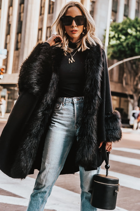 Faux Fur Cape – Haute & Rebellious