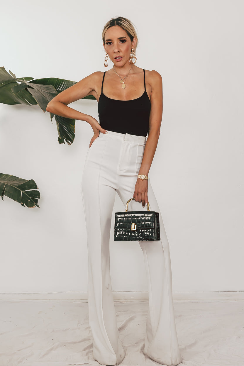 Spaghetti Strap Tank Top - Black – Haute & Rebellious